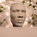 African Wall Face Planter, Black Man Flower Pot, Hanging Garden Decor ...