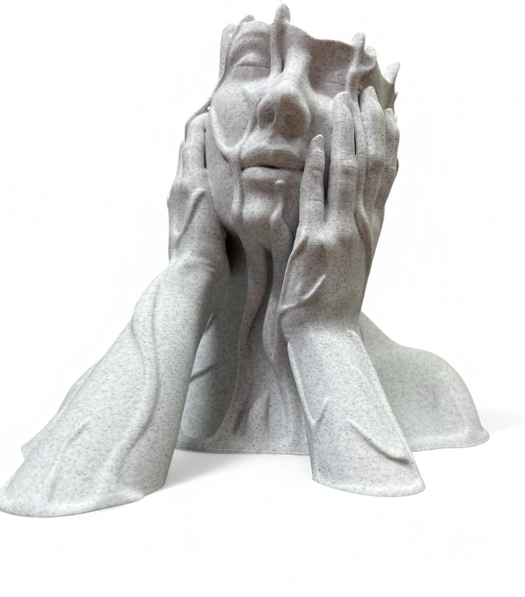 Weeping Woman Succulent Planter – Elegant Crying Statue Planter for ...