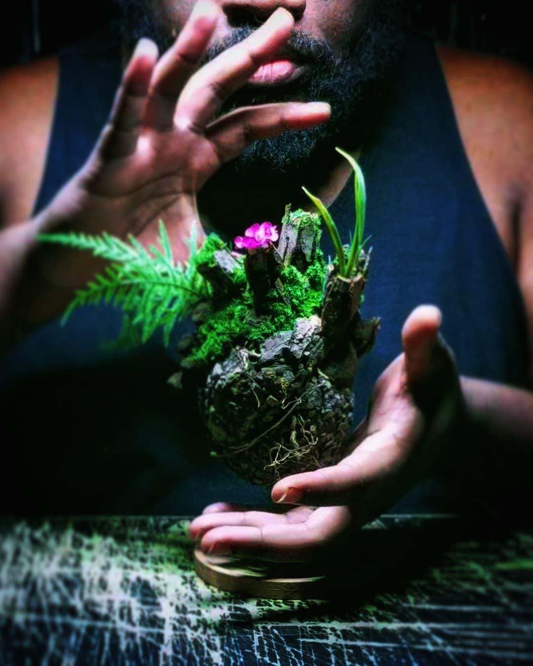 Druid Heart / Elemental Heart / Plant Heart / Moss Heart / Fern Heart ...