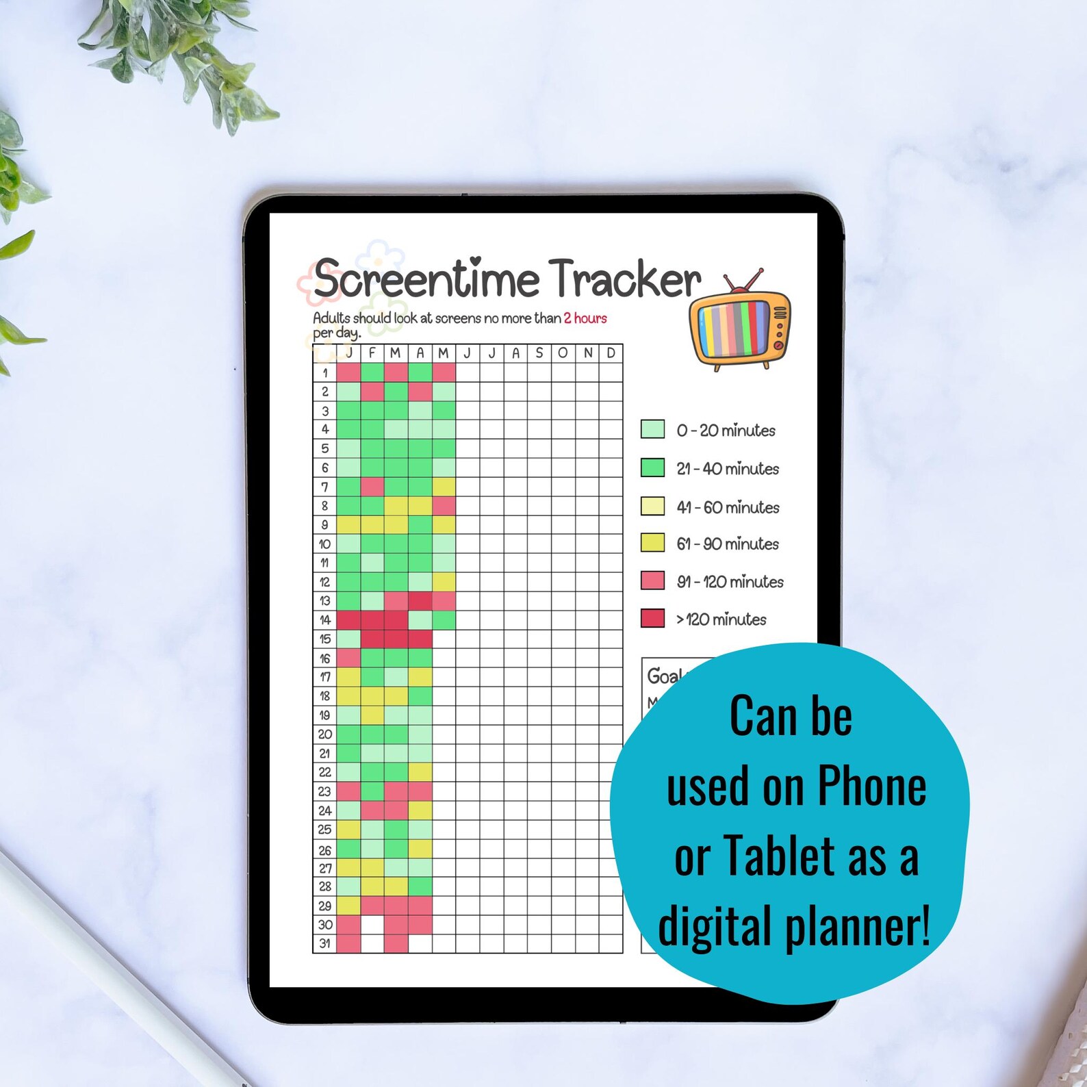 Screentime Tracker, Phone Usage Tracker, Time Tracker, Your Digital ...