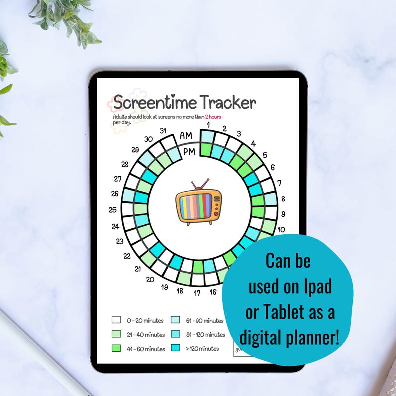 Monthly Screentime Tracker, Phone Usage Tracker, Series Tracker ...