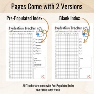 Hydration Tracker, Track Your Water Intake, Daily Water Tracker ...