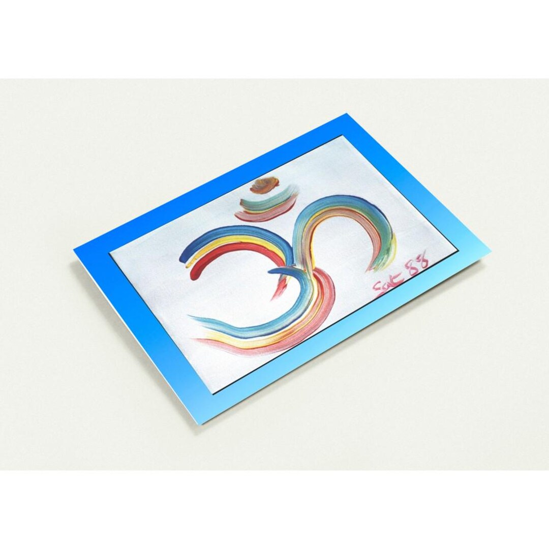Cosmic OM - Pack of 10 Greeting Cards With Envelopes (US & CA) - Etsy