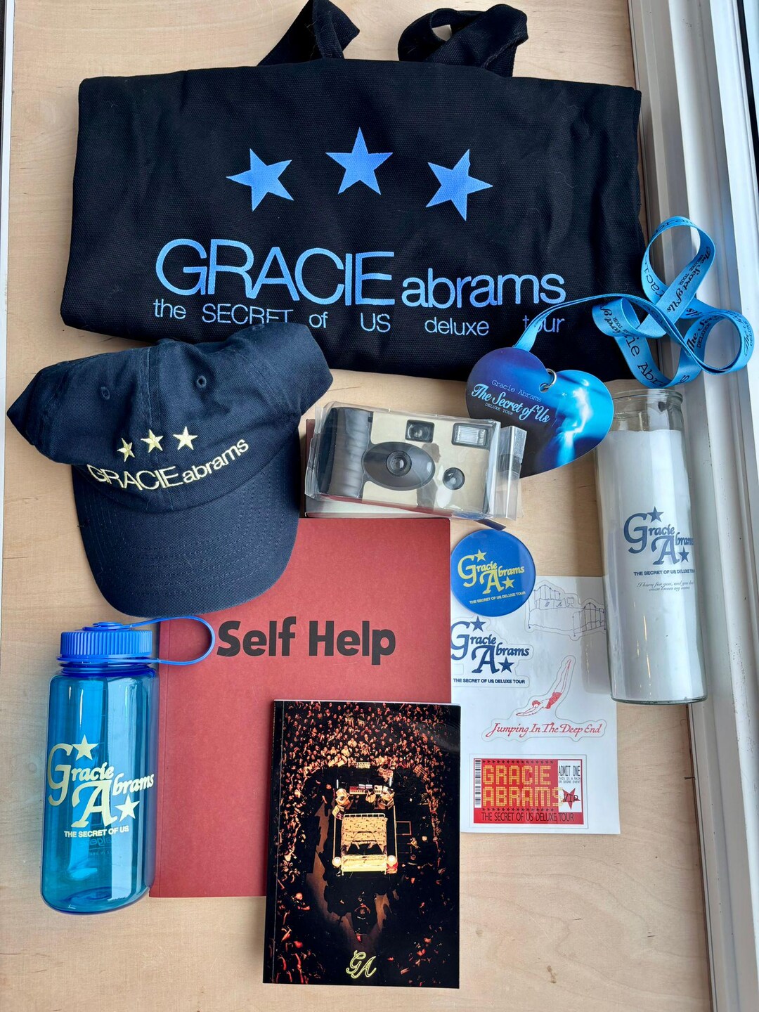 Gracie Abrams the Secret of Us Deluxe Tour VIP Merch - Etsy