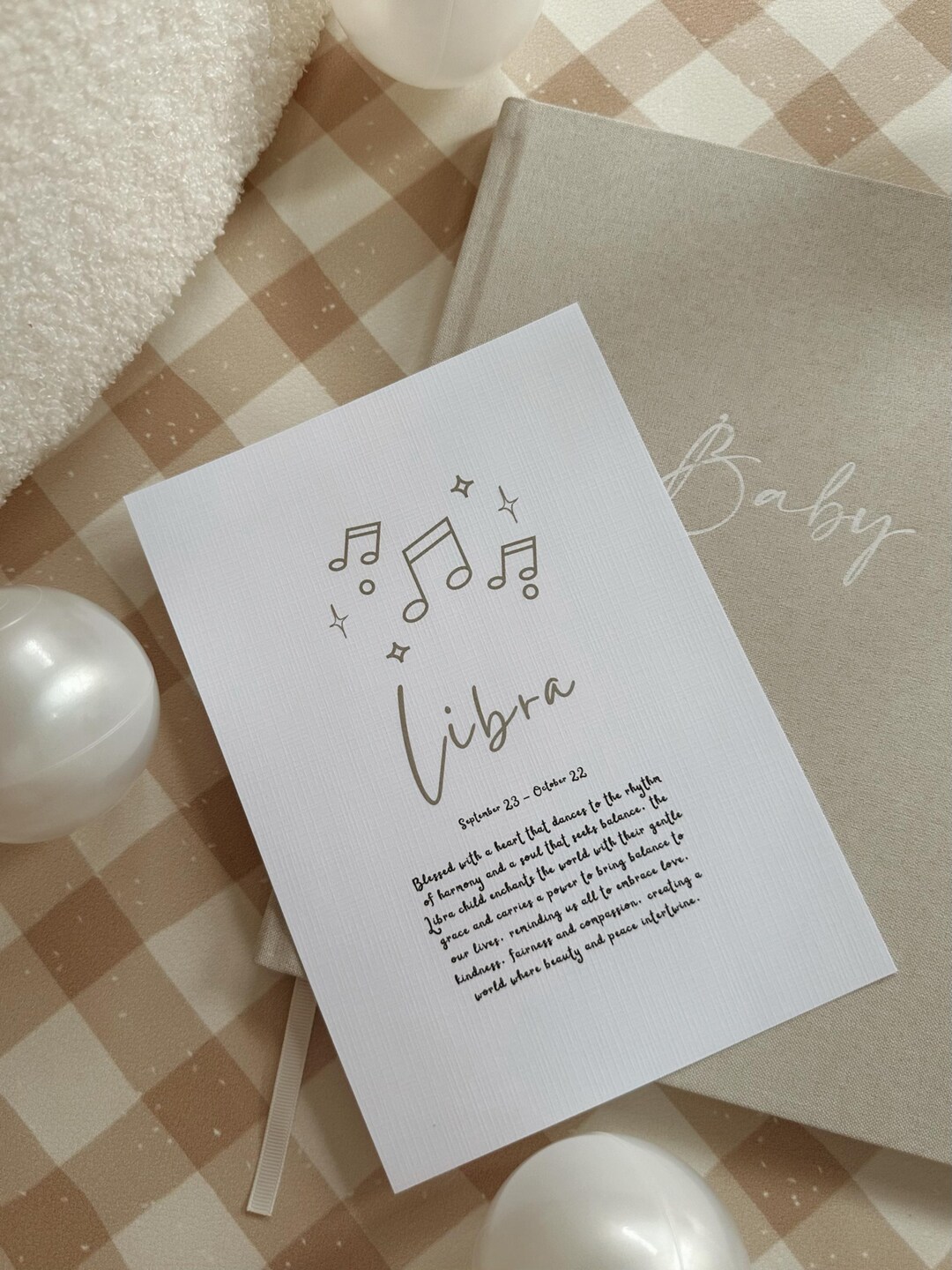 Libra Child Star Sign Printed Artwork Libra Star Sign Meaning for ...