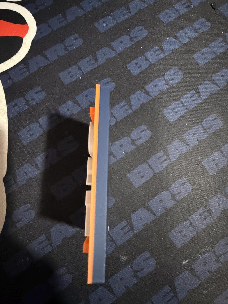 Chicago Bears Good Better Best Magnet | 3D Printed Fan Magnet | 3” X 3 ...