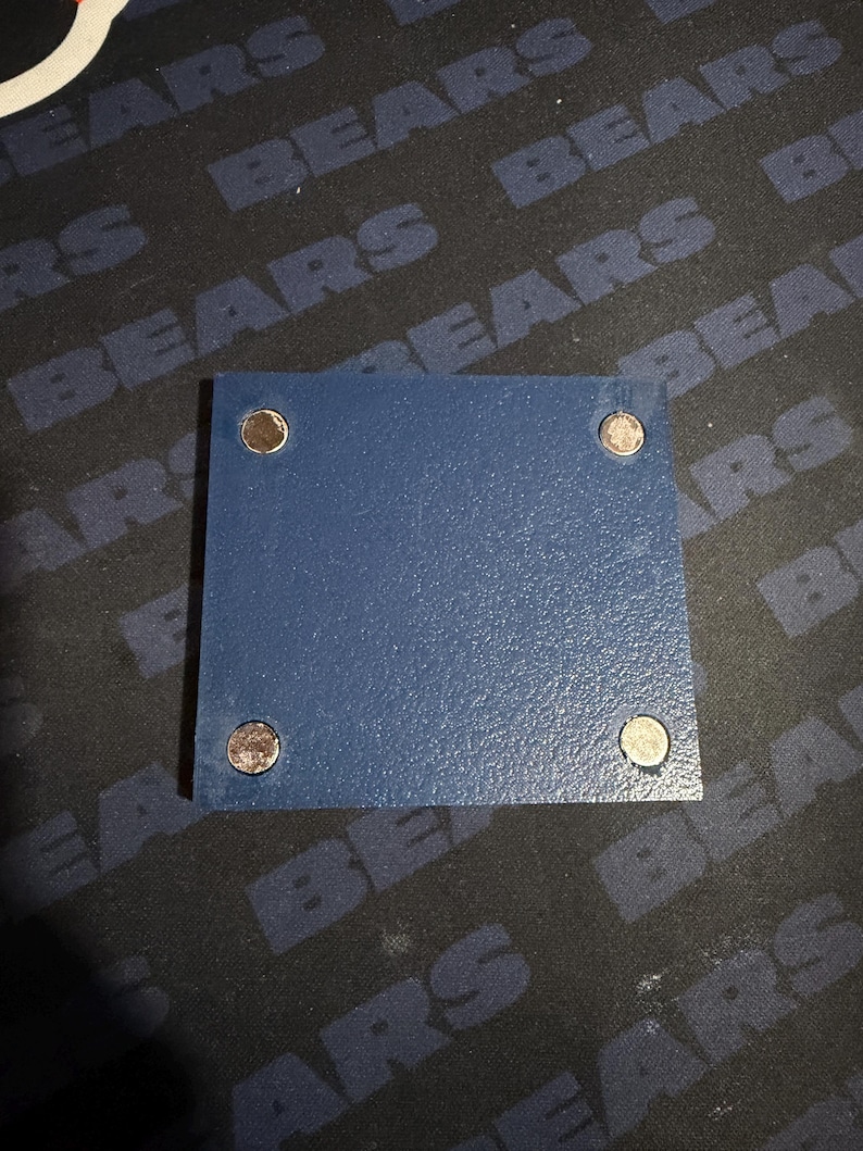 Chicago Bears Good Better Best Magnet | 3D Printed Fan Magnet | 3” X 3 ...