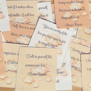 30 Printable Self-love Affirmation Cards | Transform Your Mindset ...