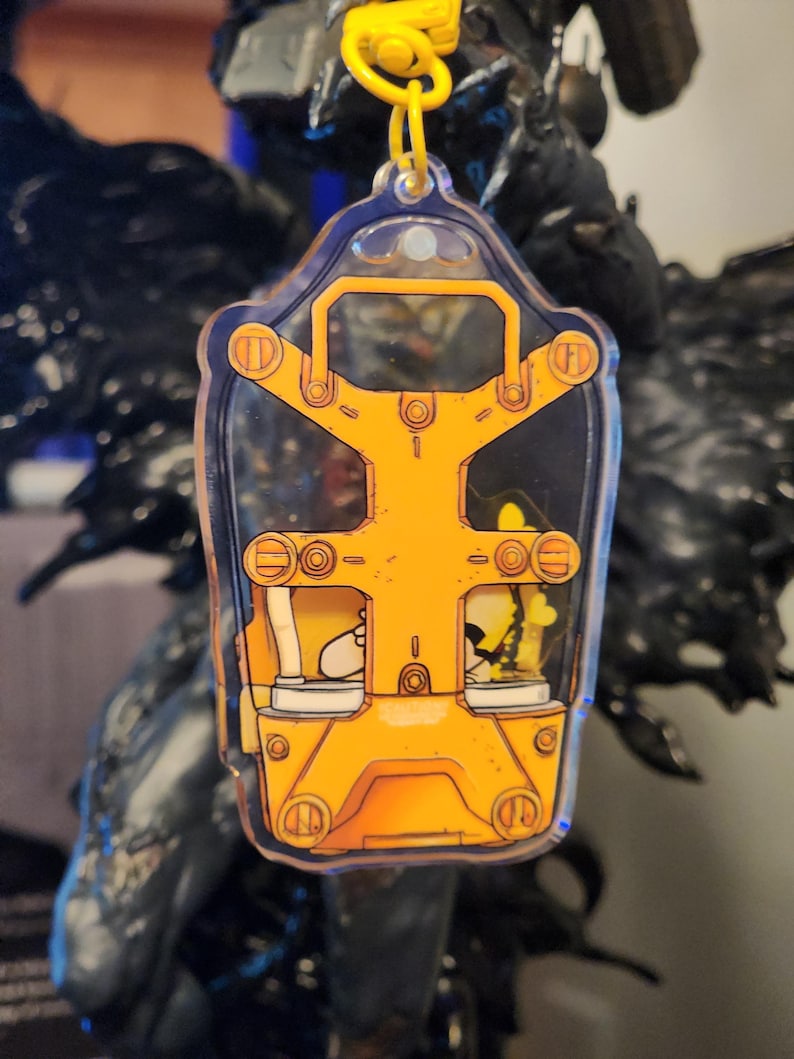 Death Stranding BB Pod Liquid Keychain [pre-order] - Etsy