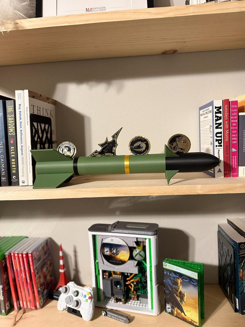 AIM-9M Sidewinder Missile Challenge Coin Display Holder – Military ...