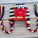 Crochet Pattern. Crochet Crab Hat Pattern. Baby Crochet Hat Pattern ...