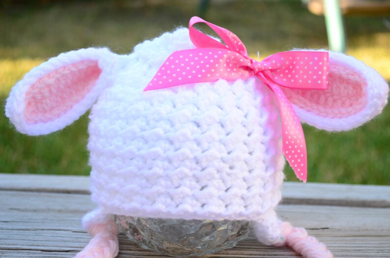 Crochet Pattern, Lamb Hat Crochet Pattern, Photo Prop Crochet Pattern ...