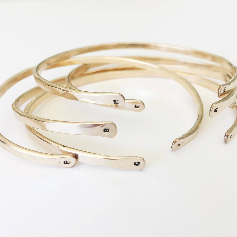 Stacked Bangles Personalized Stacked Bangles Personalized - Etsy