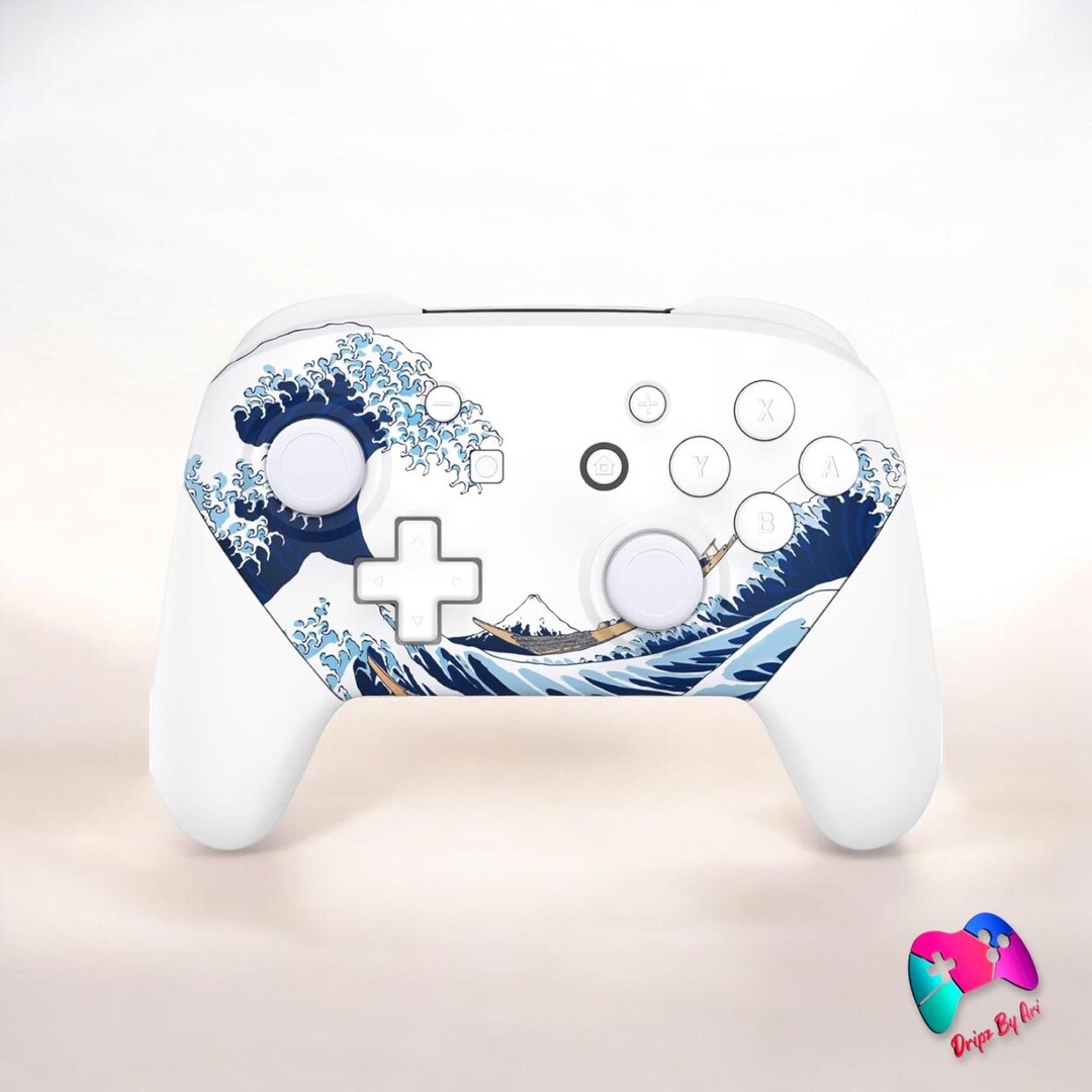 Custom Nintendo Switch Pro Soft Touch Controller | the Great Golden ...