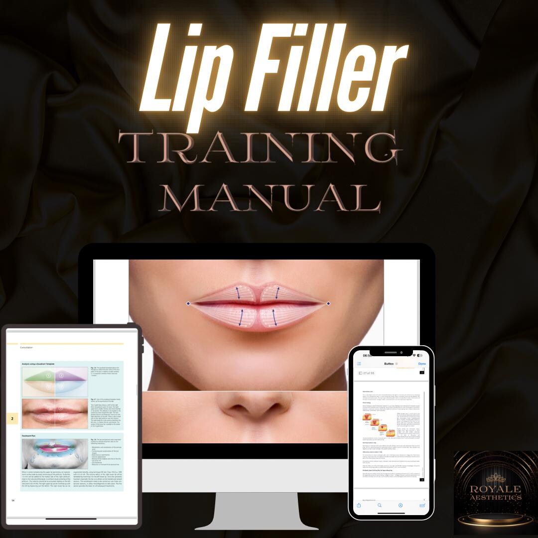 Lip Filler Training Manual - Etsy
