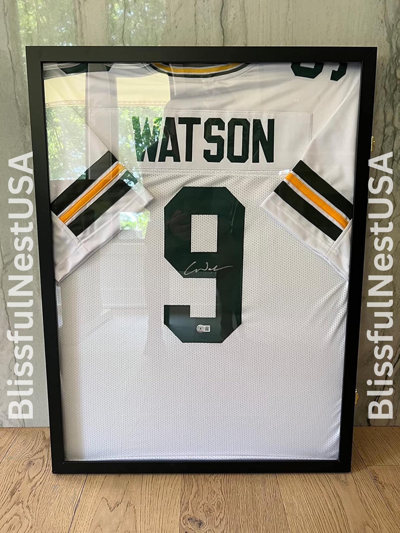 Wooden Jersey Frame Display Case | Memorabilia Display | Sports Jersey ...