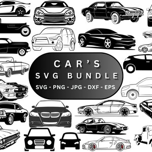 Car Svg Bundle,classic Car SVG Bundle,car Clipart,sports Car Svg,svg ...
