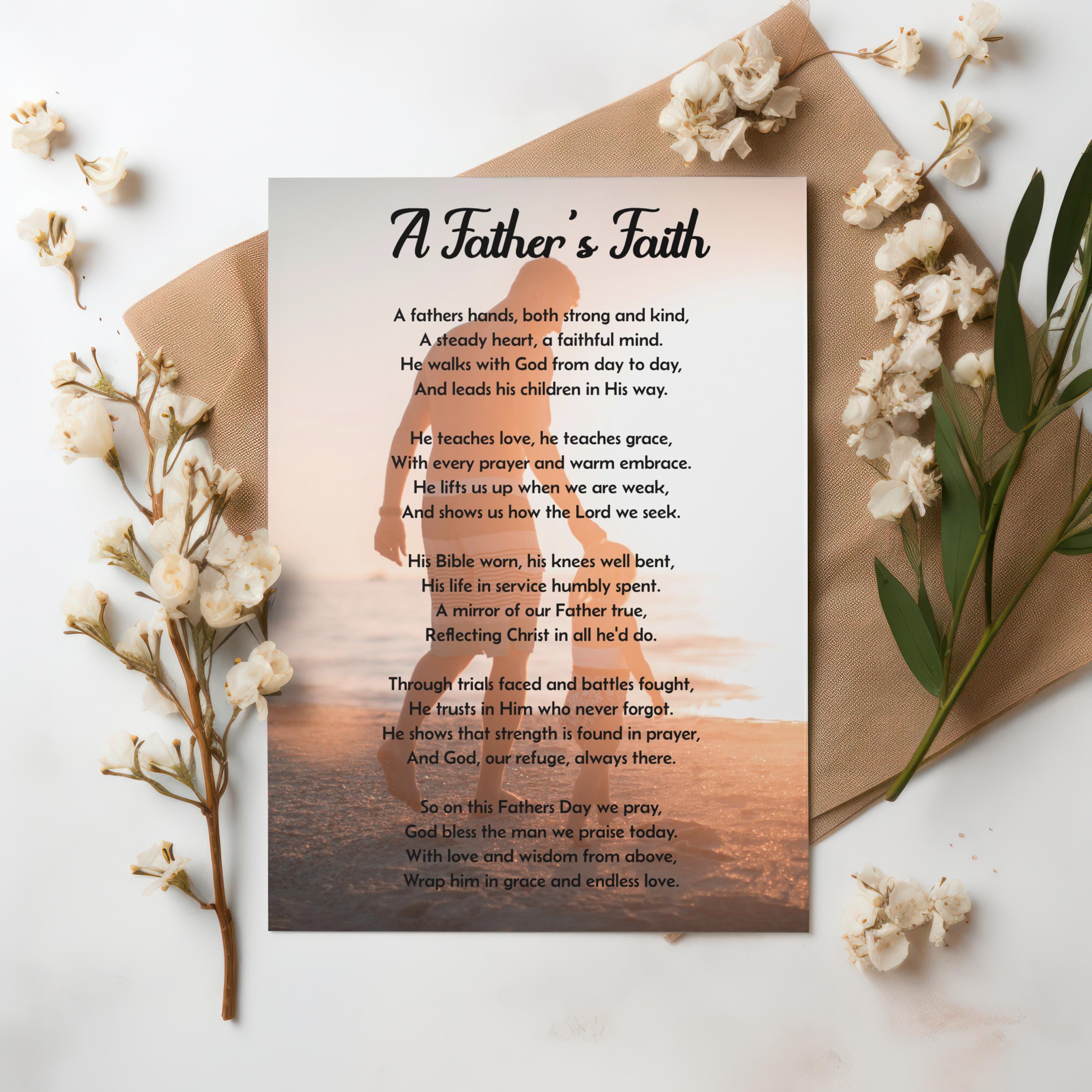 Fathers Day Christian Poems