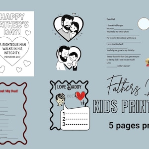 Father's Day Bible Craft Sunday School Fathers Day Craft Church ...