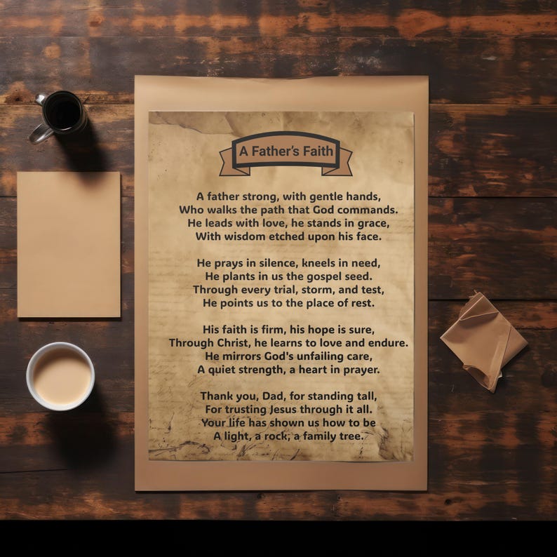 Fathers Day Christian Poems