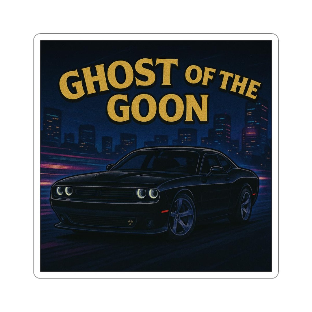 Ghost of the Goon Stickers, Automotive Stickers, Car Enthusiast Gifts ...