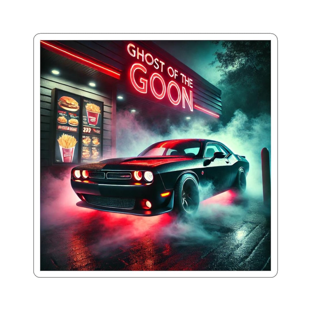 Ghost of the Goon Stickers - Car Lovers, Custom Vinyl Decals for ...