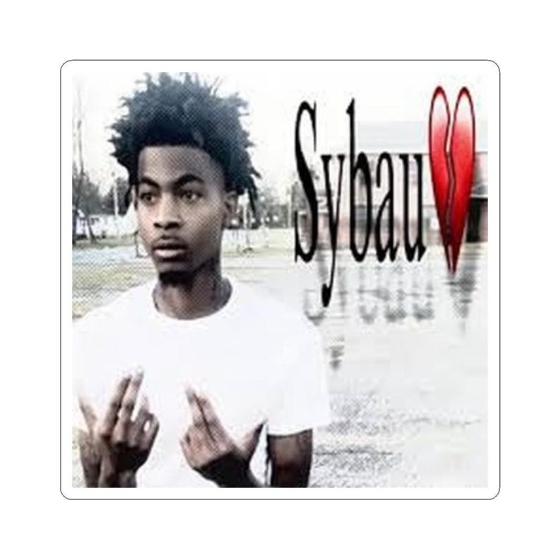 Sybau Stickers | Custom Tiktok Laptop Decals, Unique Vinyl Stickers ...