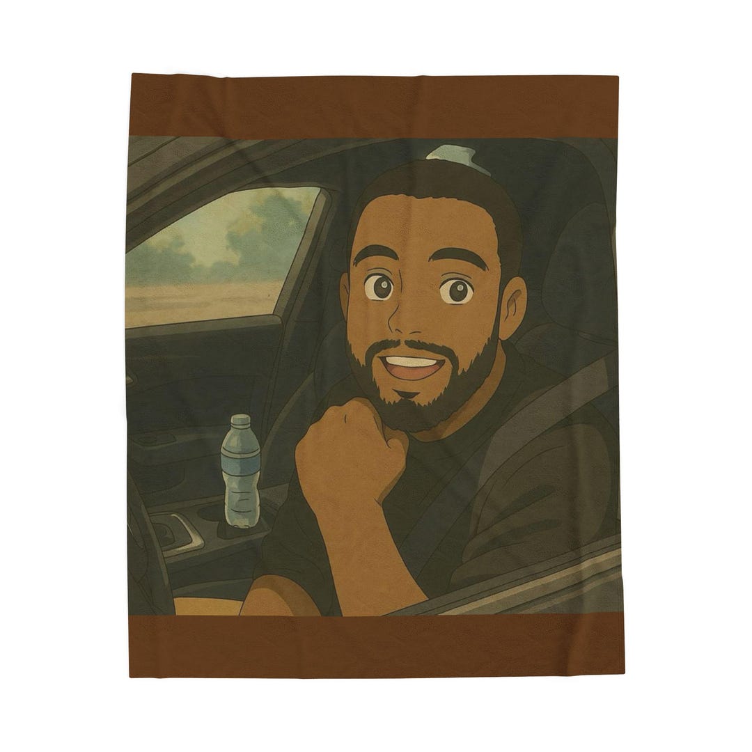 Anime-inspired Ghost of the Goon Plush Blanket, Warm Throw for Car ...