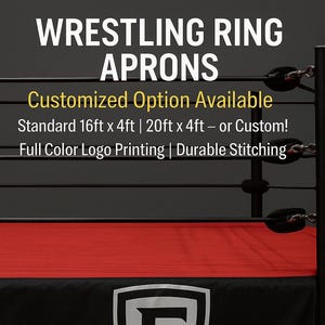 boxing ring apron