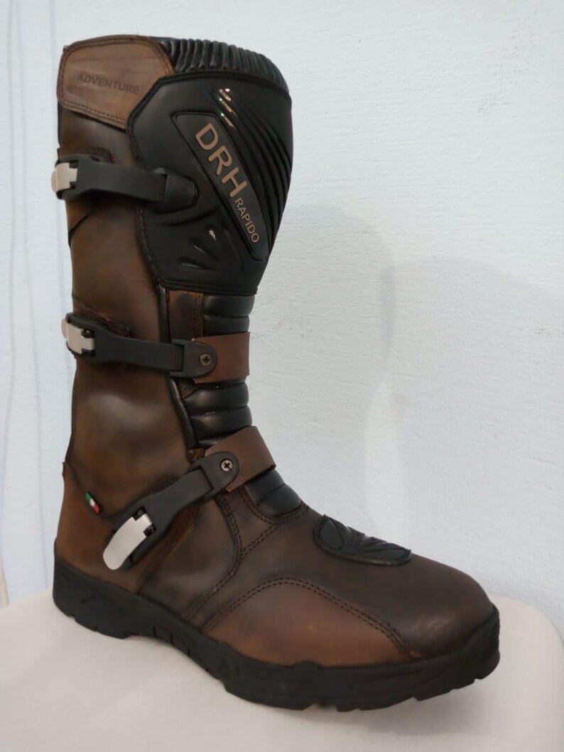 ADVENTURE MOTORCYCLE RIDING Boots for Unisex — Off-road Racing Shoes ...