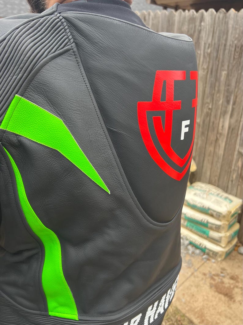 Custom Cowhide Leather Motorcycle Racing Suit – Tailored Fit, Pro-grade ...