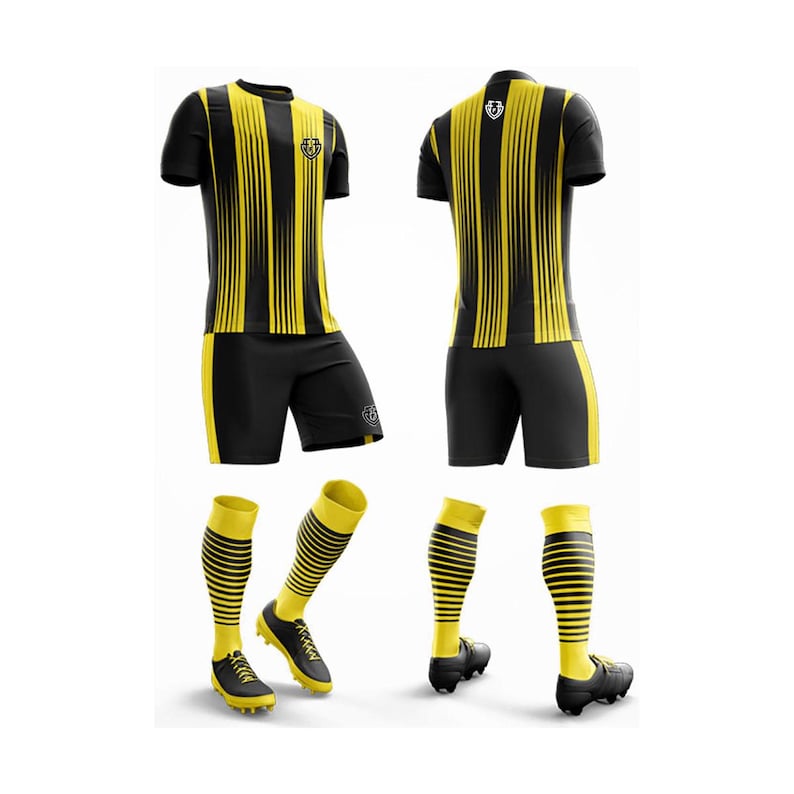 Custom Football Uniforms: Personalized Team Soccer Kit (pack of 12) - Etsy