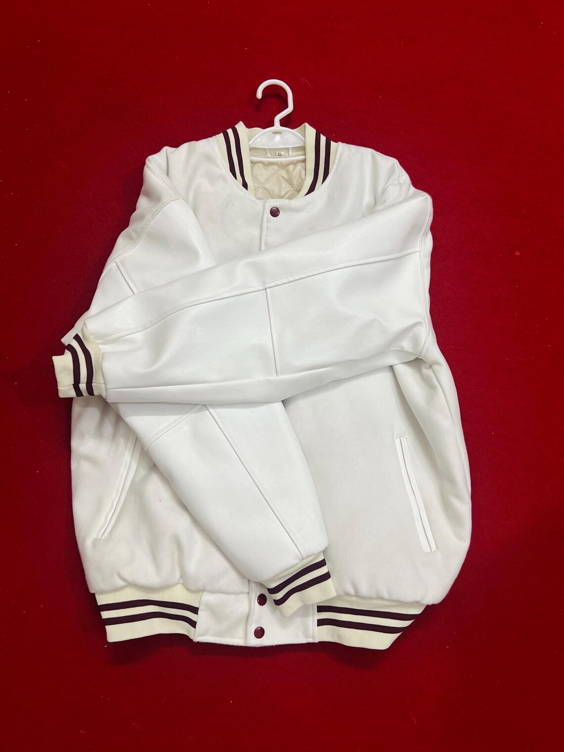 Relax-fit Varsity Jacket Sewing Pattern: Ribbed Collar & Cuffs (PDF ...