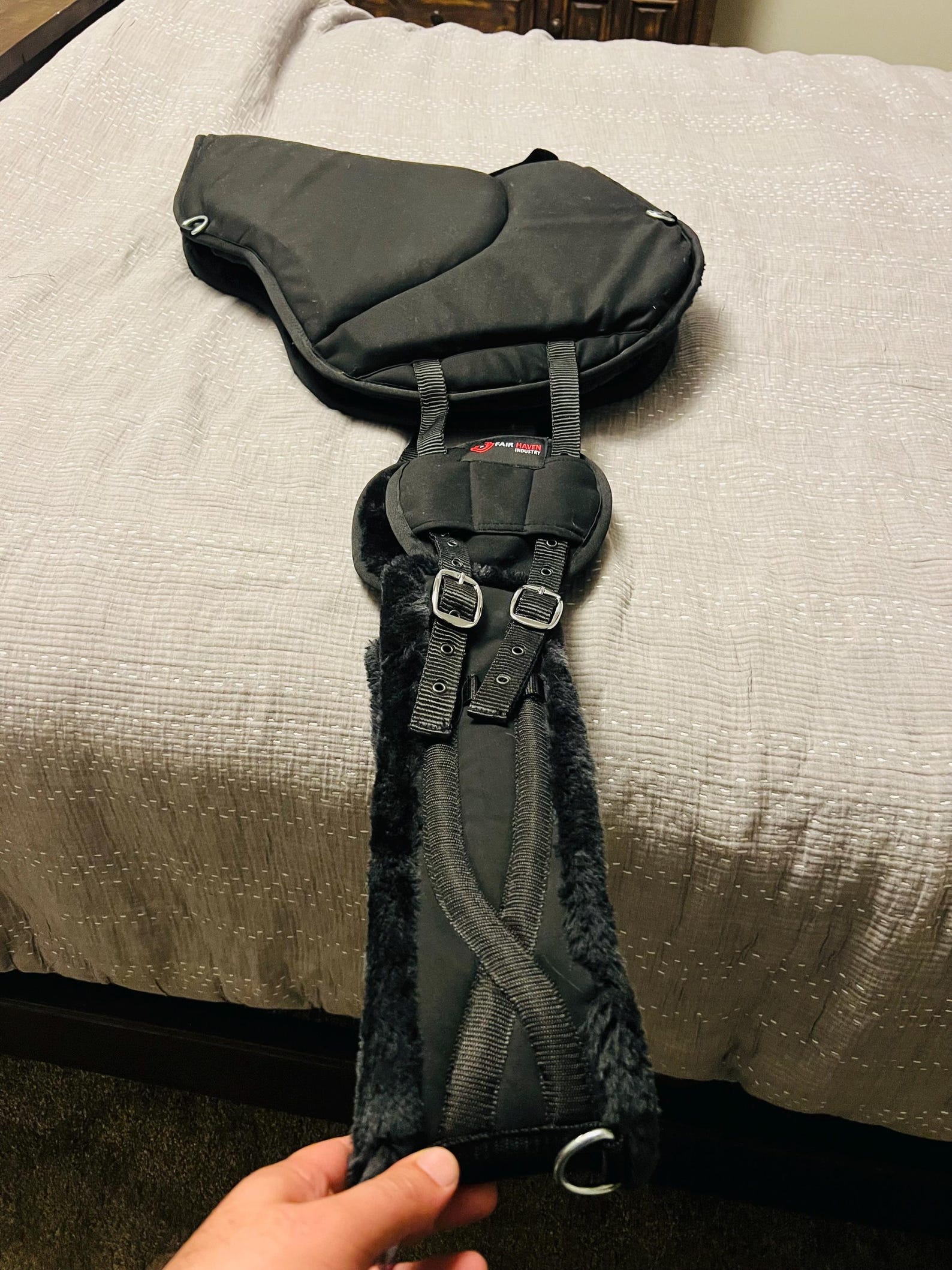 Bareback Saddle , Bareback Saddle Pad With Grith, Saddle for Horses ...