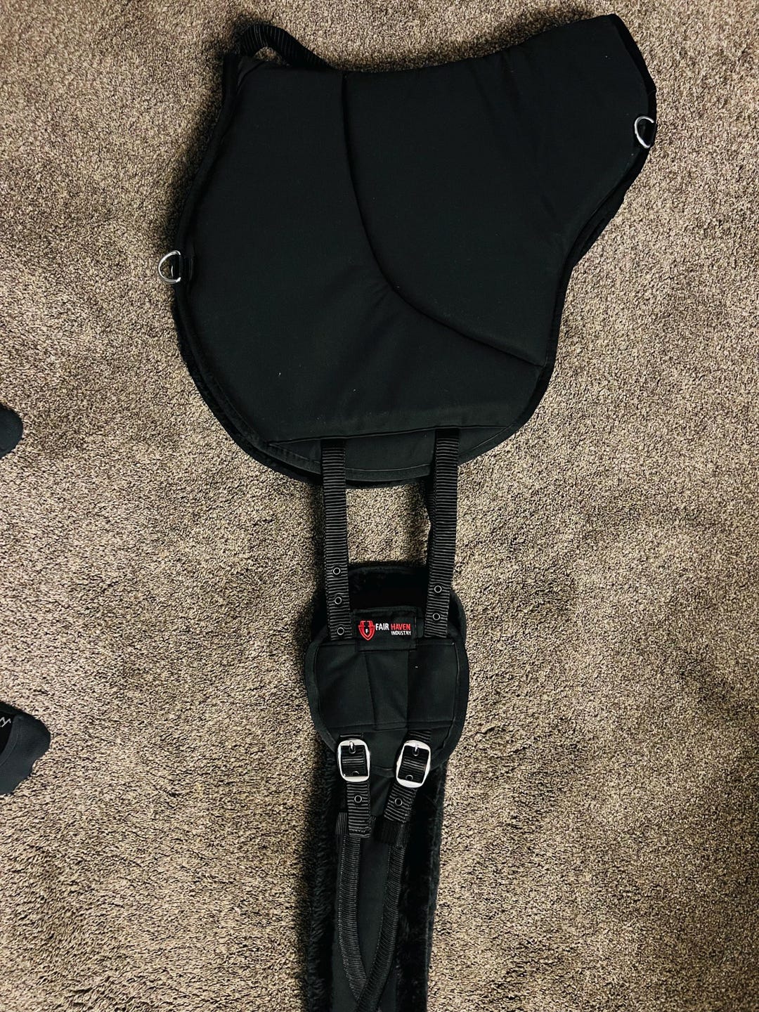 Bareback Saddle , Bareback Saddle Pad With Grith, Saddle for Horses ...
