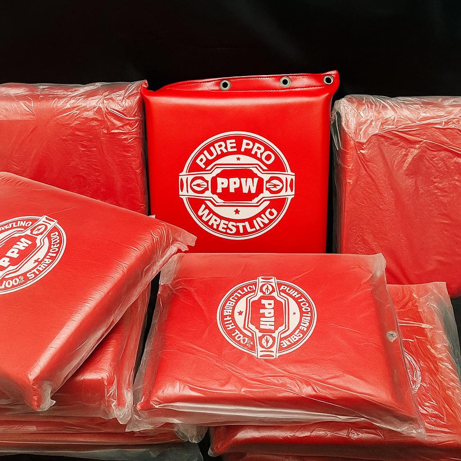 Custom Turnbuckle Pads – Set of 12, Wrestling Ring Corner Protectors ...