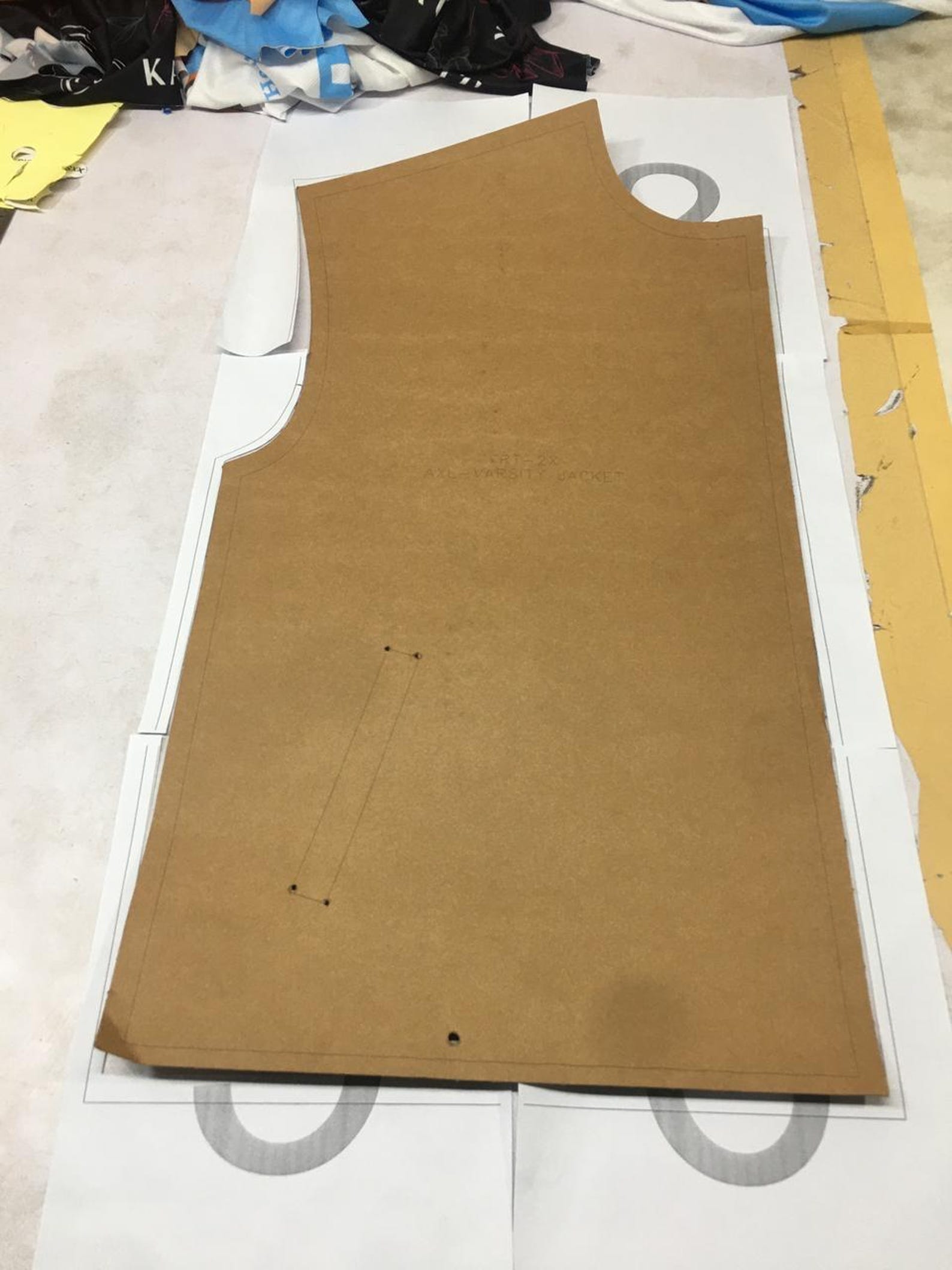 Relax-fit Varsity Jacket Sewing Pattern: Ribbed Collar & Cuffs (PDF ...