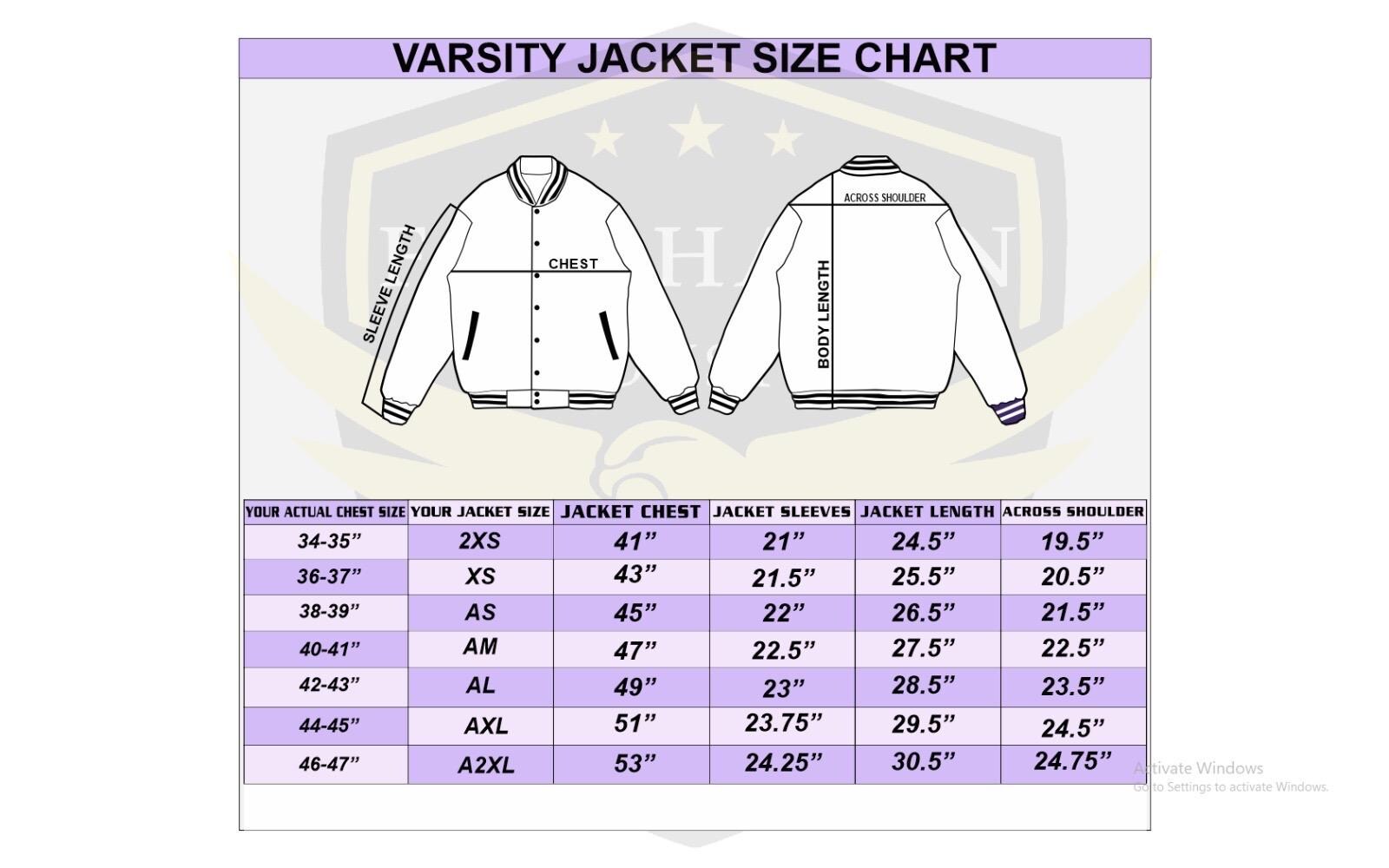Relax-fit Varsity Jacket Sewing Pattern: Ribbed Collar & Cuffs (PDF ...