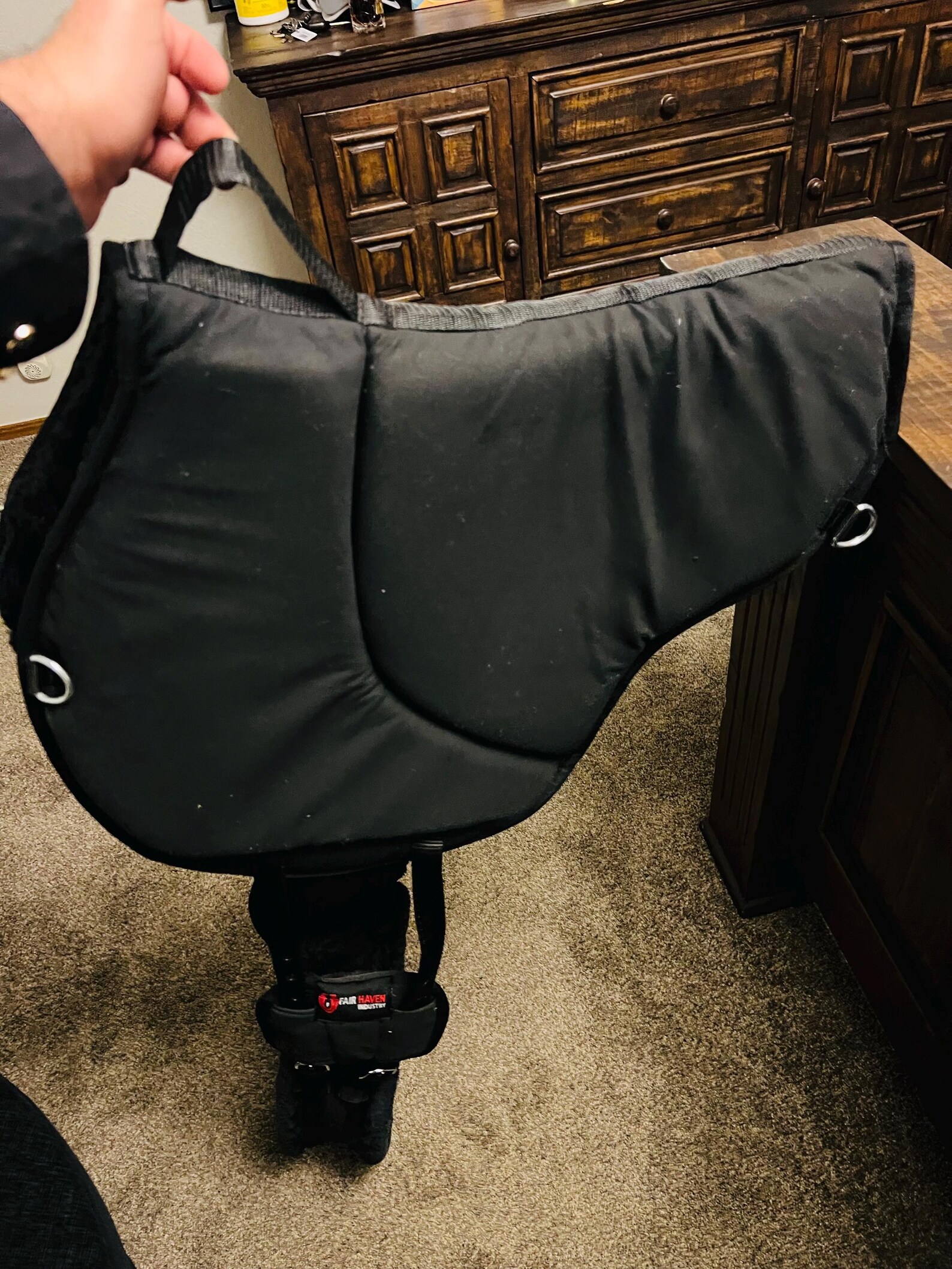 Bareback Saddle , Bareback Saddle Pad With Grith, Saddle for Horses ...
