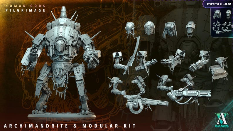 Archimandrite – Heavy War Mech | Nomad Gods: Pilgrimage (archvillain ...
