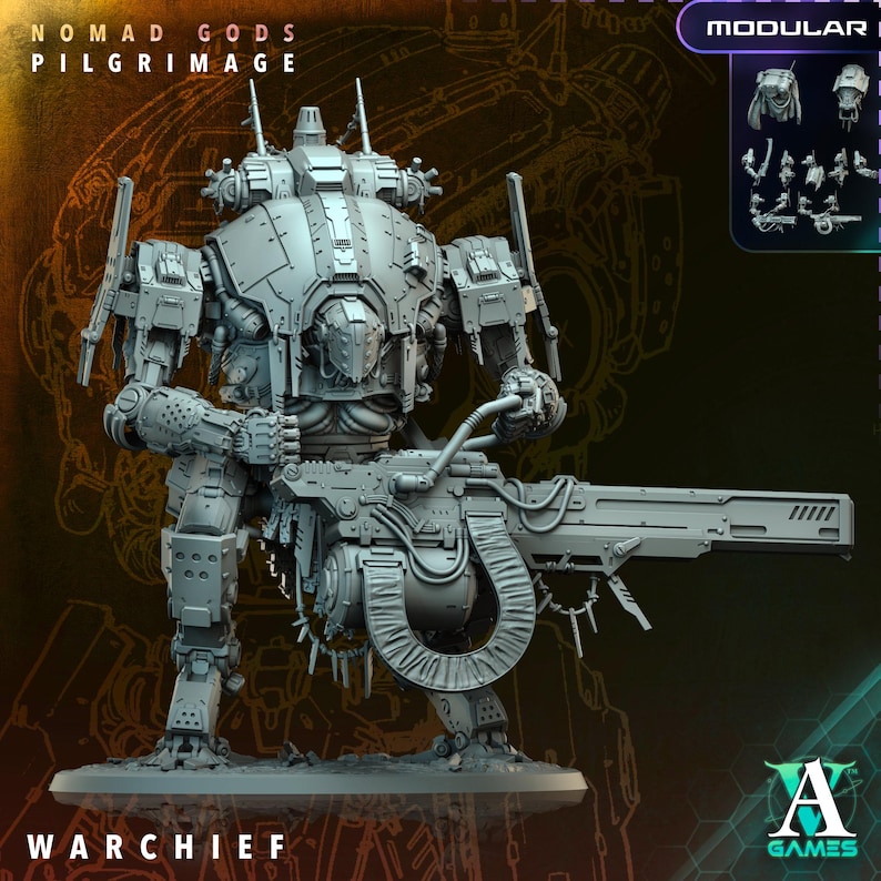 Warchief – Nomad Gods: Pilgrimage (archvillain Games) - Etsy