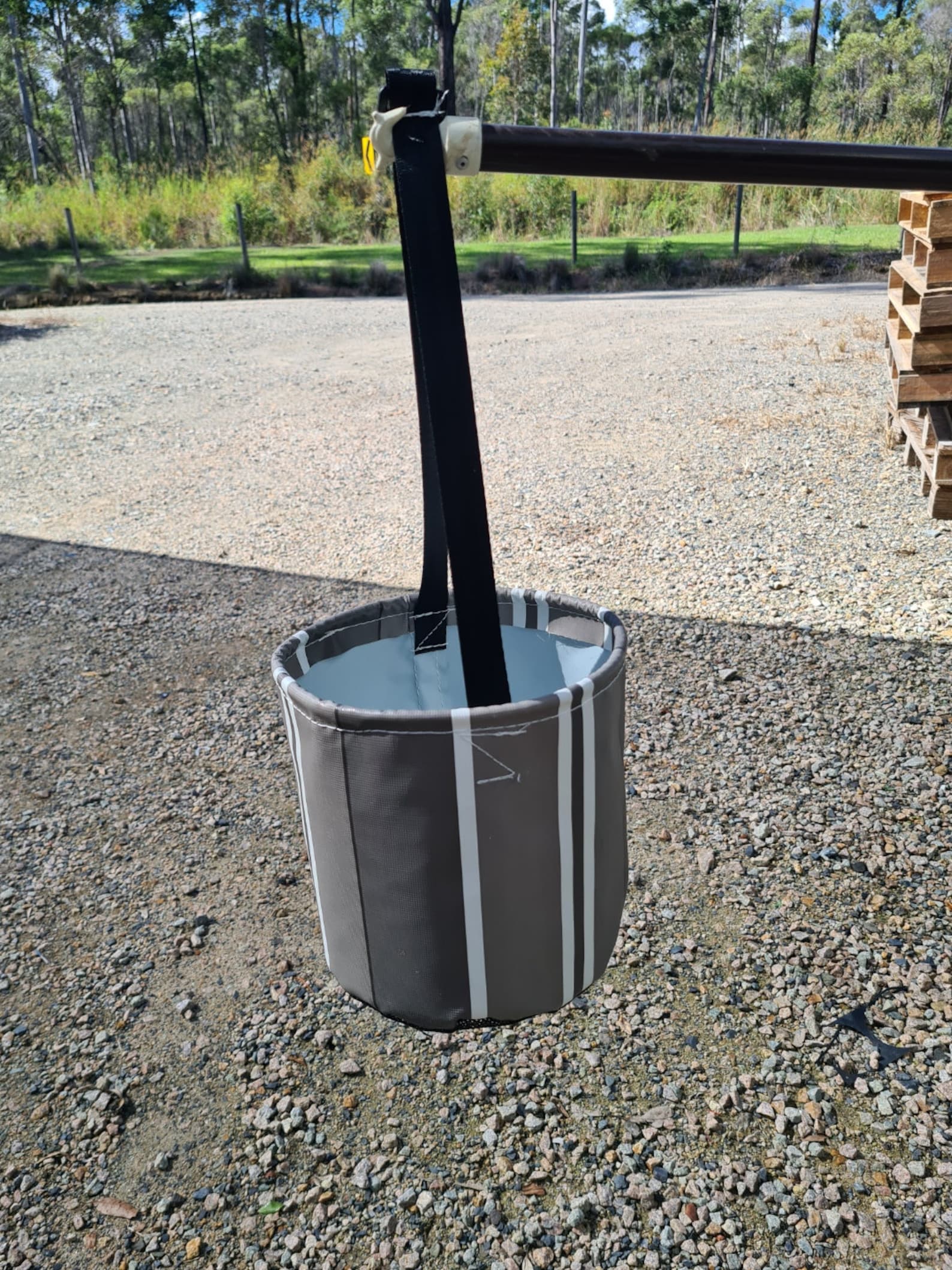 Peg Bag-clothes Peg Bag-hanging Peg Bag-peg Bucket Bag-stripped Peg Bag ...