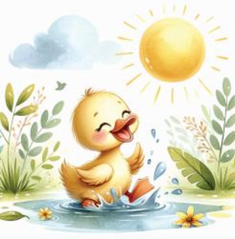 One Little Duck and Other Number Rhymes for Young Children - Etsy