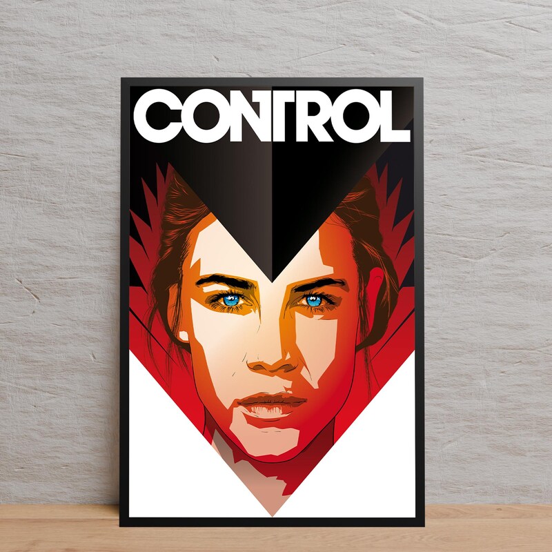 Control Game Poster - Etsy