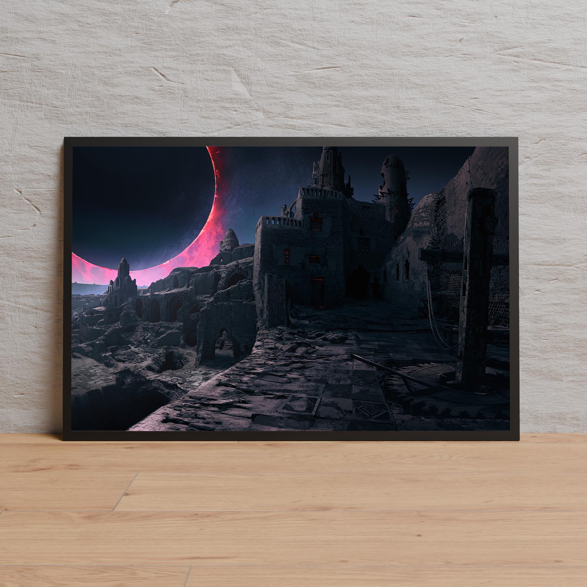 Bloodborne Poster, Lady Maria Wall Art, Game Poster Rolled Canvas Print ...