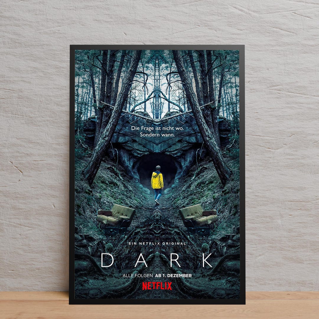 Dark Poster, Winden Wall Art, Tv Series Poster Rolled Canvas Print ...