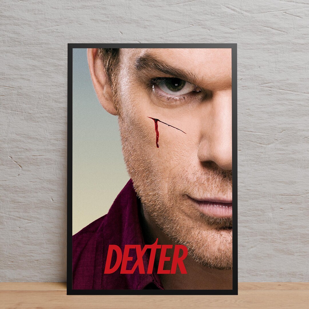 Dexter Poster, Dexter Morgan Wall Art, Horror Tv Series Poster Rolled ...