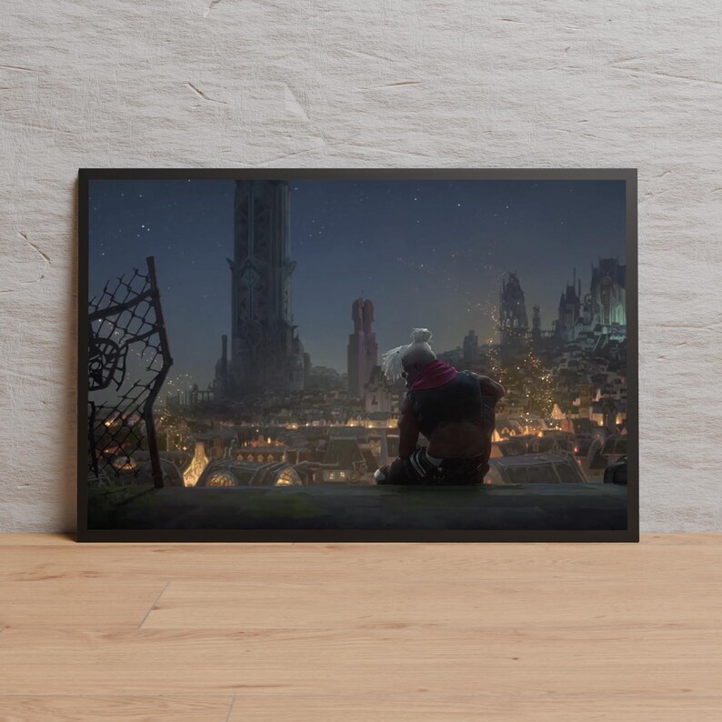 Arcane Poster, Jinx and Ekko Wall Art, Ekko and Powder Poster, Maybe in ...