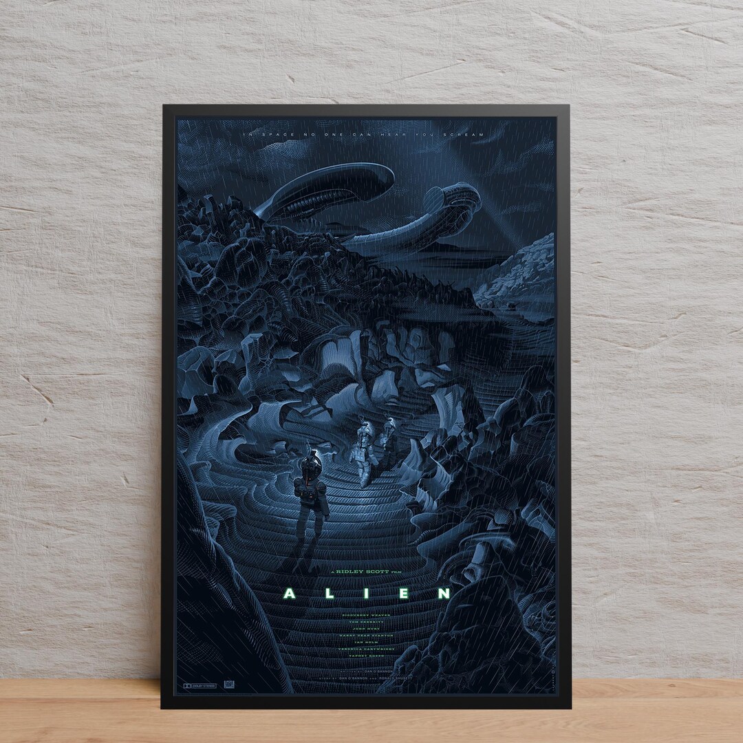 Alien Poster, Alien Resurrection Wall Art, Alien Covenant Poster ...