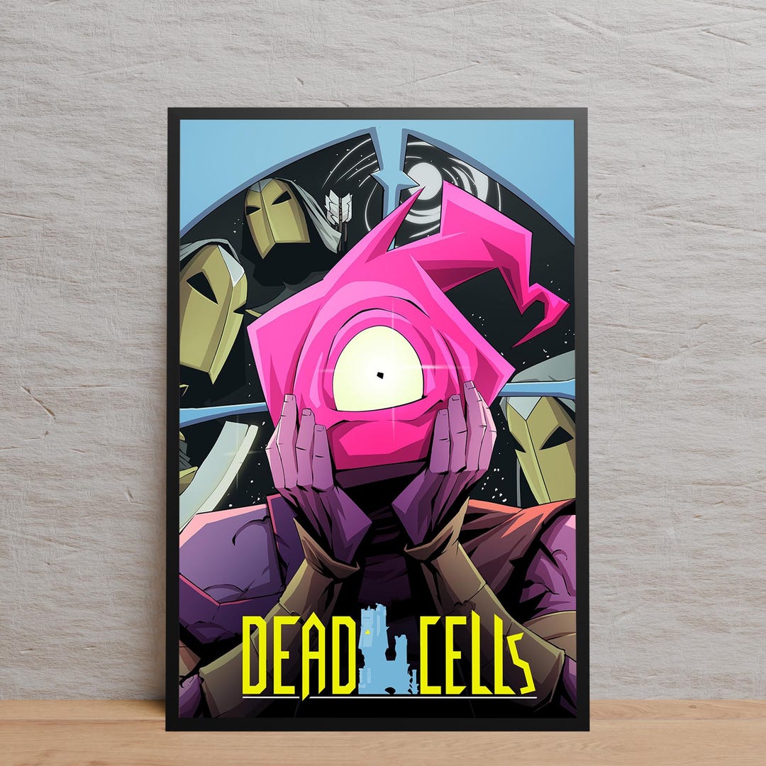 Dead Cells Poster, the Beheaded Wall Art, Game Poster Rolled Canvas ...
